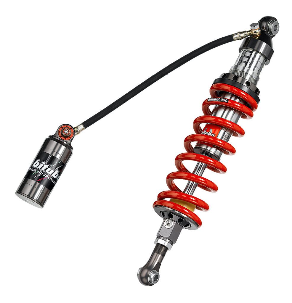 CLU11 - Rear Mono Shock - Red Spring - Bitubo Australia