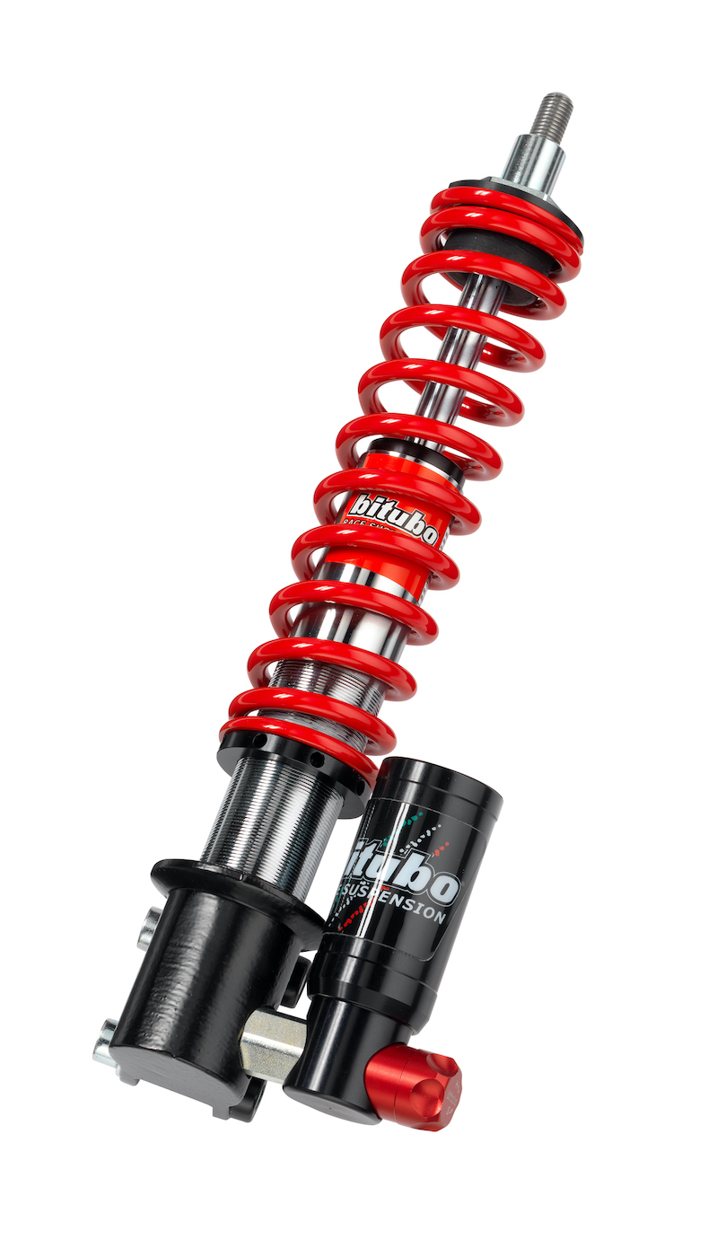 GEV01 - Front Mono Shock - Red Spring [Adjustable: Preload, Compression ...