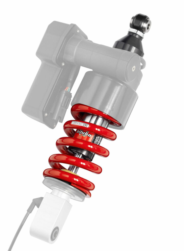 VXE91 - Rear Mono Shock - Red Spring - Bitubo Australia