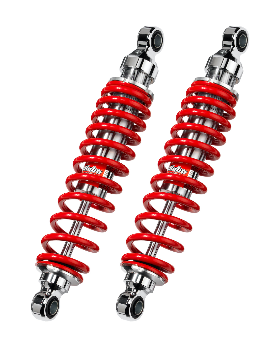WMB01 - Rear Twin Shocks - Red Spring [Adjustable: Preload] - Bitubo ...