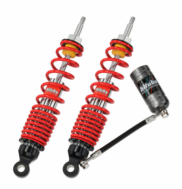 WMI01V1 - Rear Twin Shocks - Red Spring - Bitubo Australia