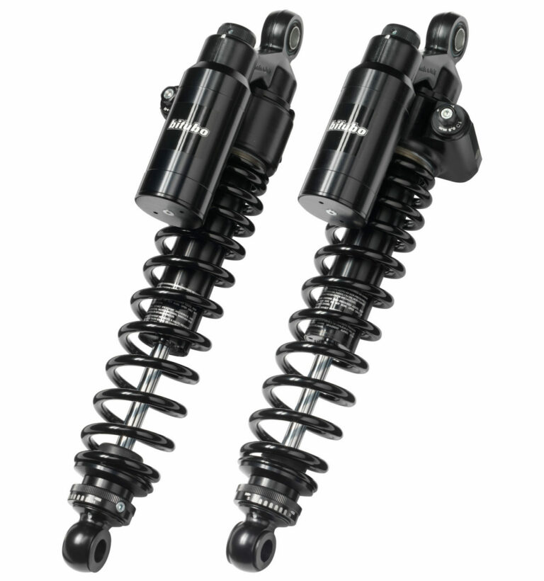 WMT22V2 - Rear Twin Shocks - Black Spring - 290mm length - Bitubo Australia