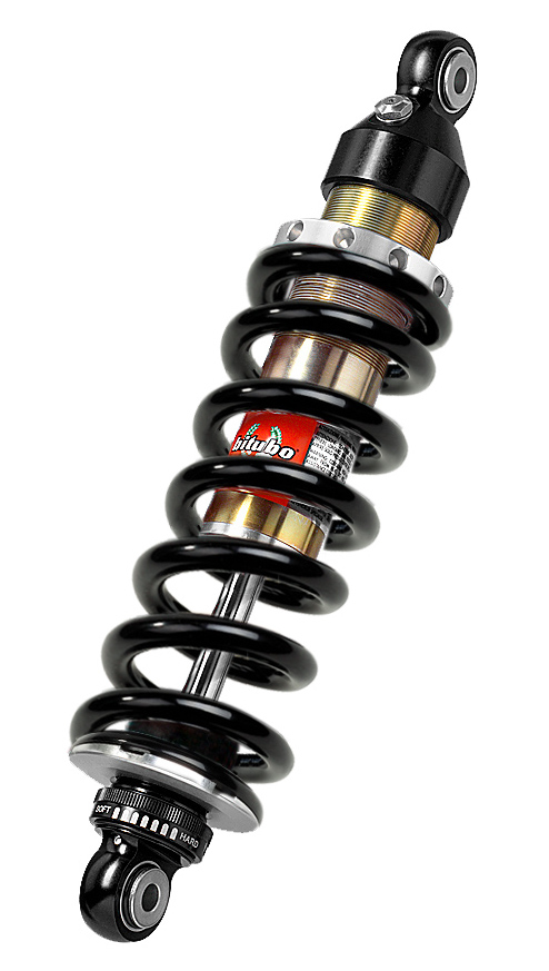 XZE02 - Rear Mono Shock - Black Spring - Bitubo Australia