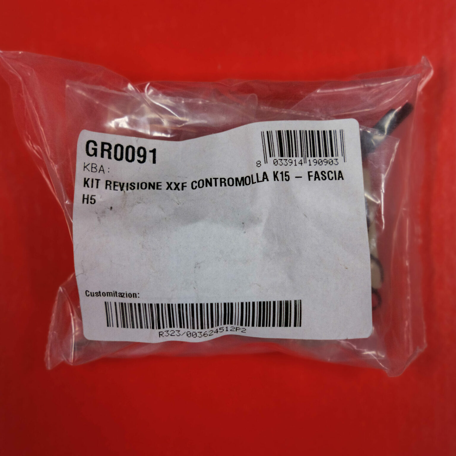 Service Kit for XXF-XXZ - Top Out Spring K15 (Up to 26/01/2015 ...